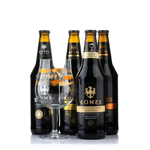 Komes Zestaw Portery + szkło - sklep.piwoteka.pl Znamy się na piwie!